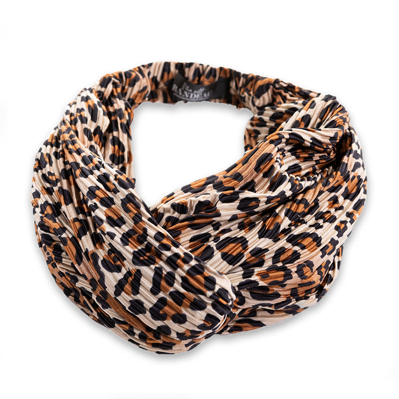 Bandeau cheveux imprimé Léopard Dakota – Mon Petit Bandeau